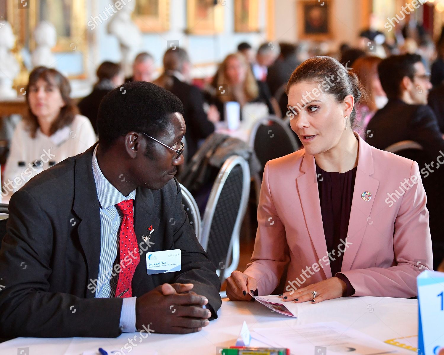 Dr Lamiel Phiri Crown Princess Victoria Editorial Stock Photo - Stock ...