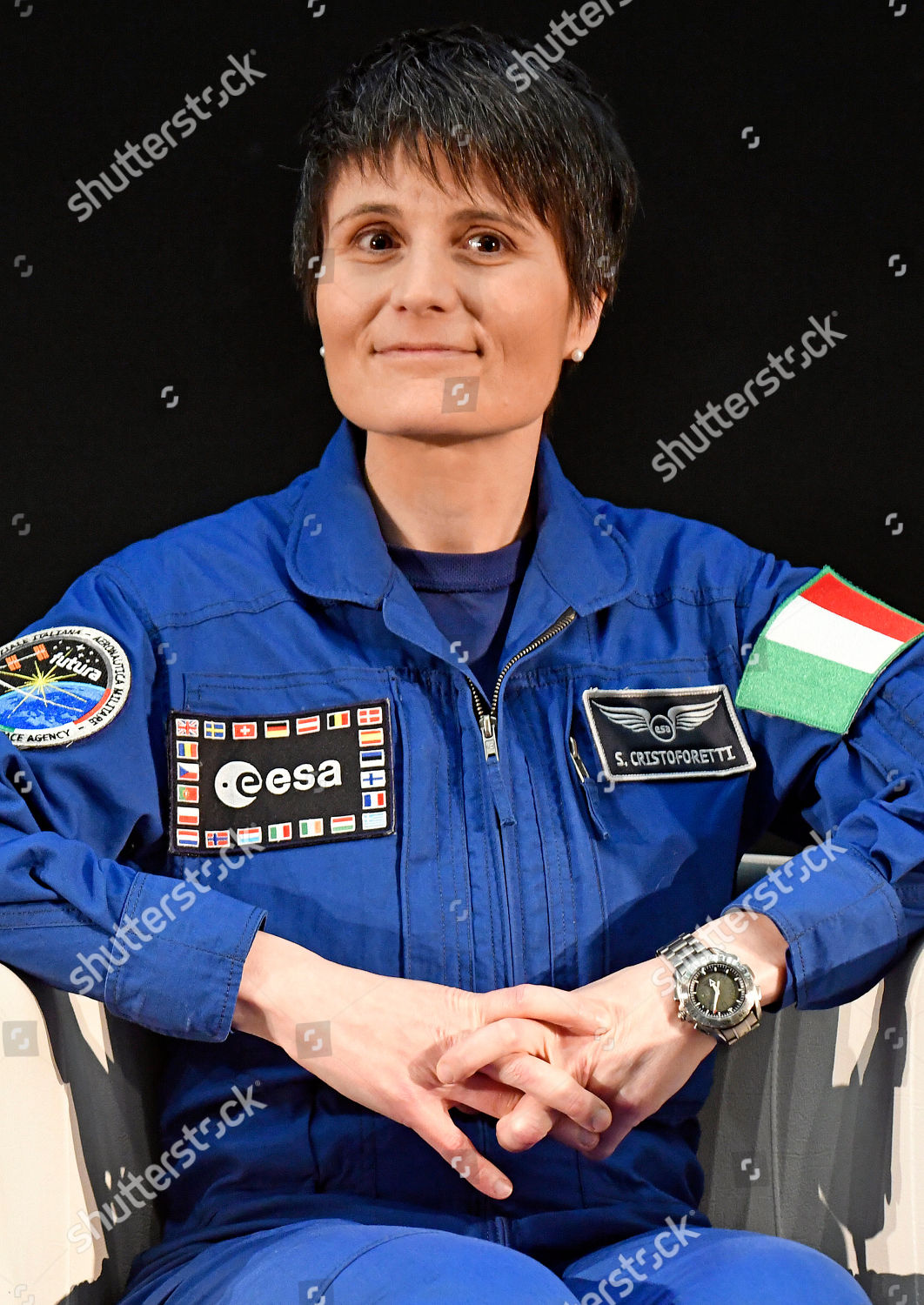 Italian Astronaut Samantha Cristoforetti Editorial Stock Photo - Stock ...