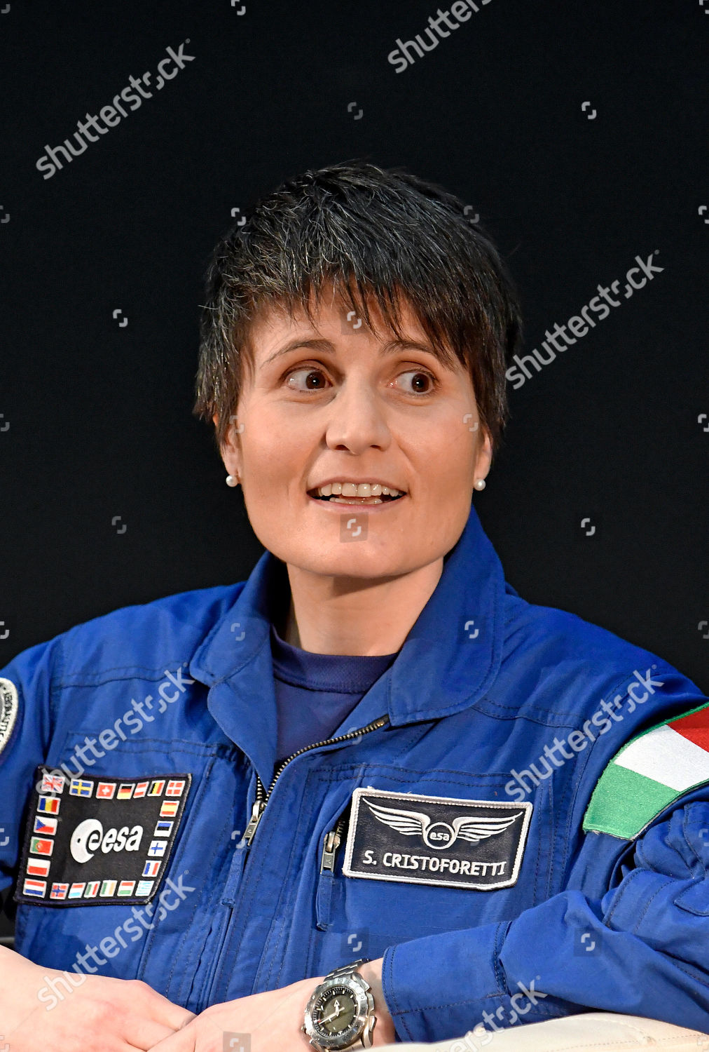 Italian Astronaut Samantha Cristoforetti Editorial Stock Photo - Stock ...
