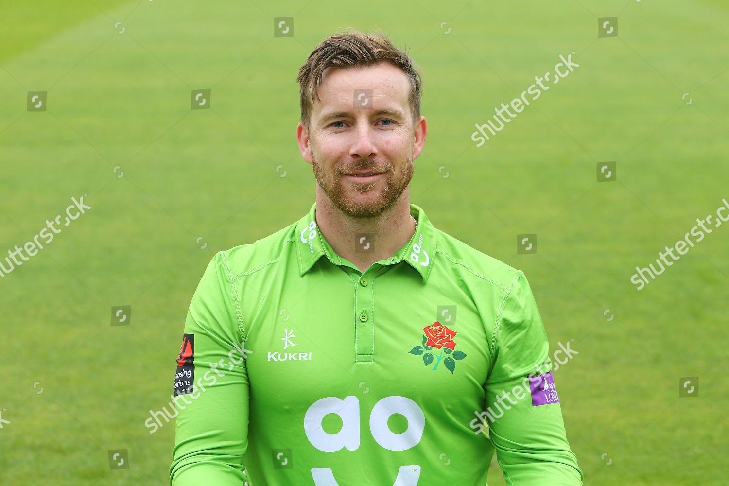 Steven Croft Lancashire Ccc Editorial Stock Photo - Stock Image ...