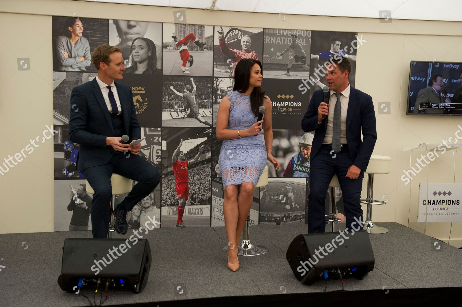 Michael Owen Sam Quek Great Britain Editorial Stock Photo - Stock Image ...