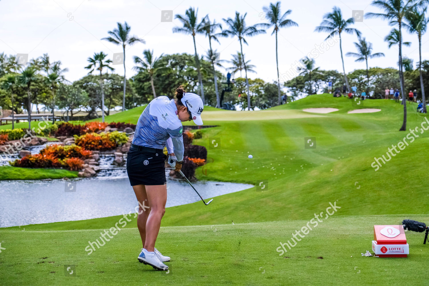 Minjee Lee Hits Her Tee Shot Editorial Stock Photo - Stock Image ...