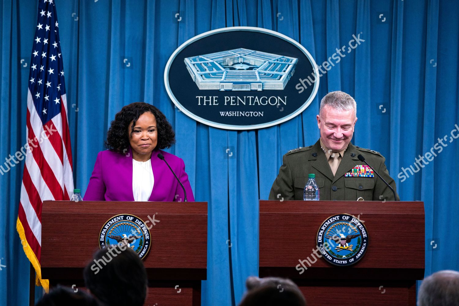 Department Defense Spokesperson Dana White L Editorial Stock Photo ...