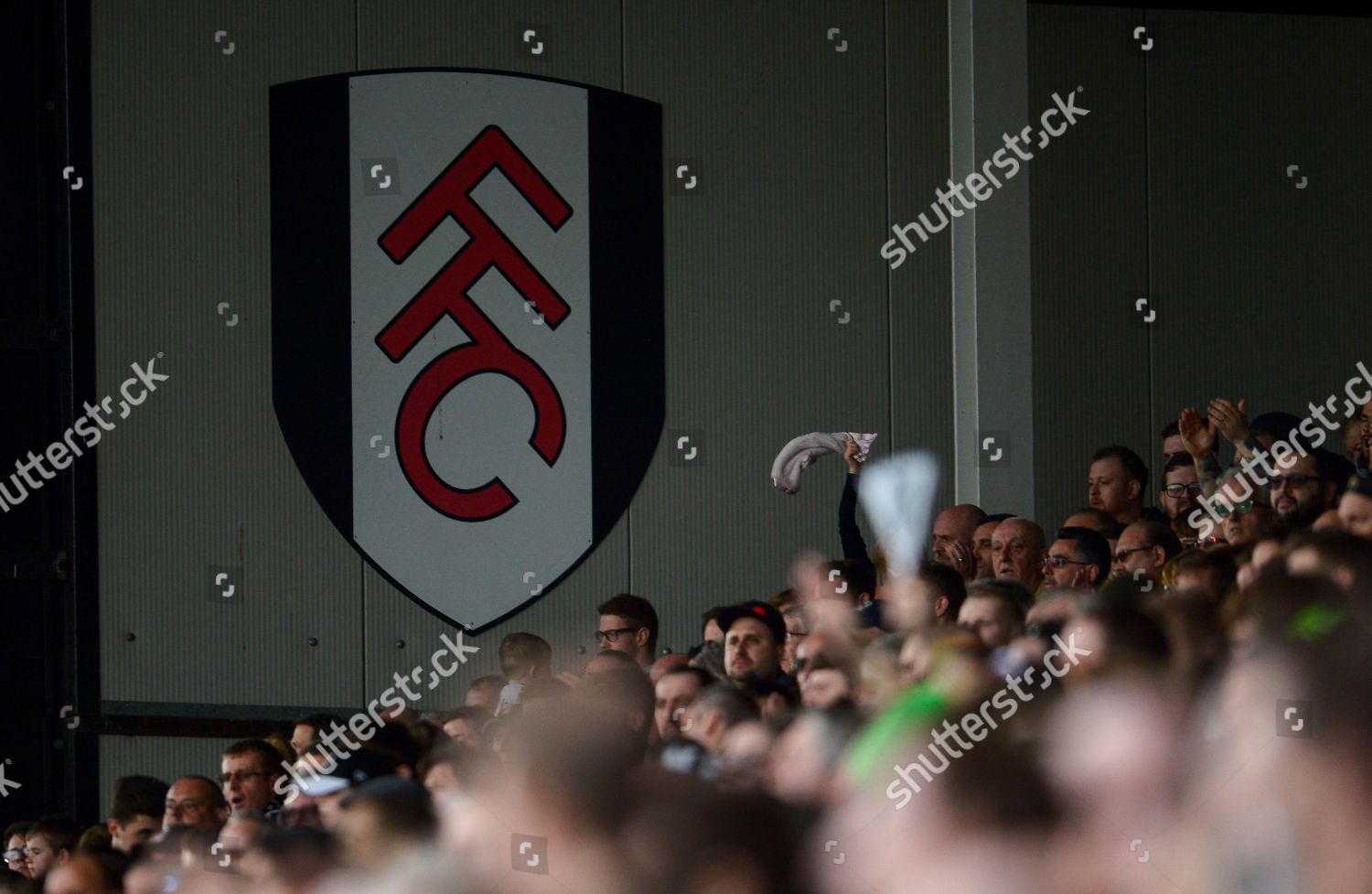 Fulham Badge Hammersmith Stand Editorial Stock Photo - Stock Image ...