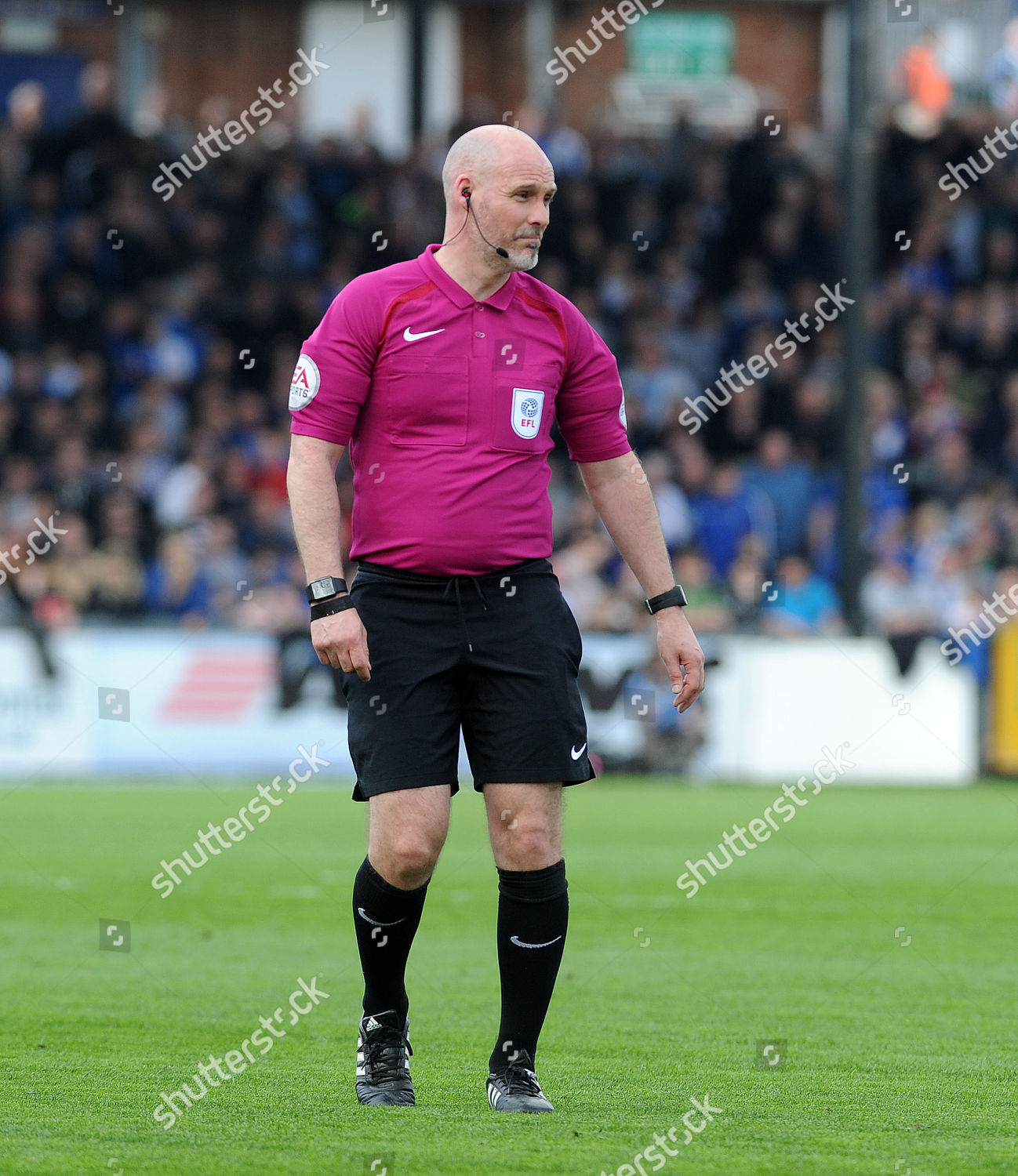 Controversial Referee Kevin Johnson Editorial Stock Photo - Stock Image ...