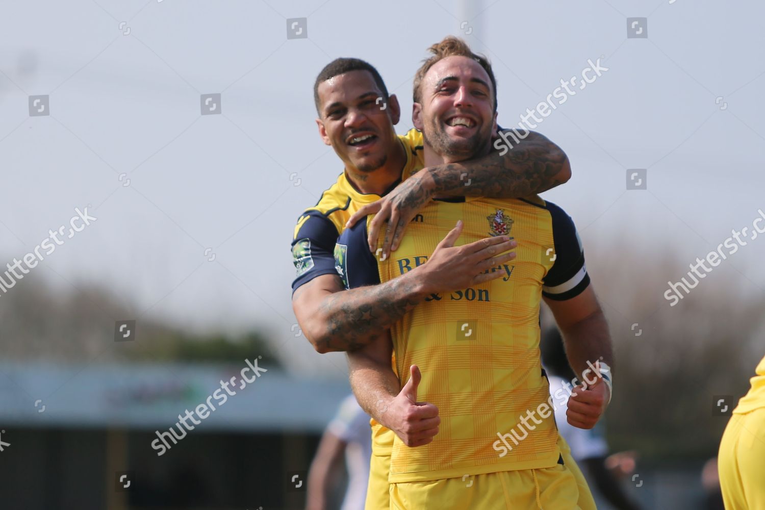 Elliot Styles Hornchurch Scores Second Goal Editorial Stock Photo ...