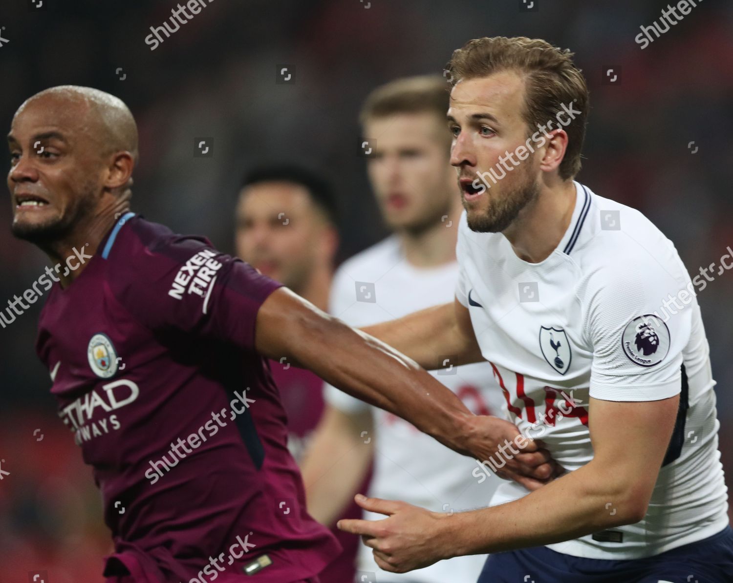 Harry Kane Tottenham Hotspur Vincent Kompany Editorial Stock Photo ...