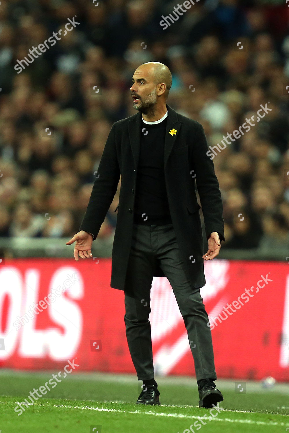 Manchester City Manager Josep Pep Guardiola Editorial Stock Photo ...