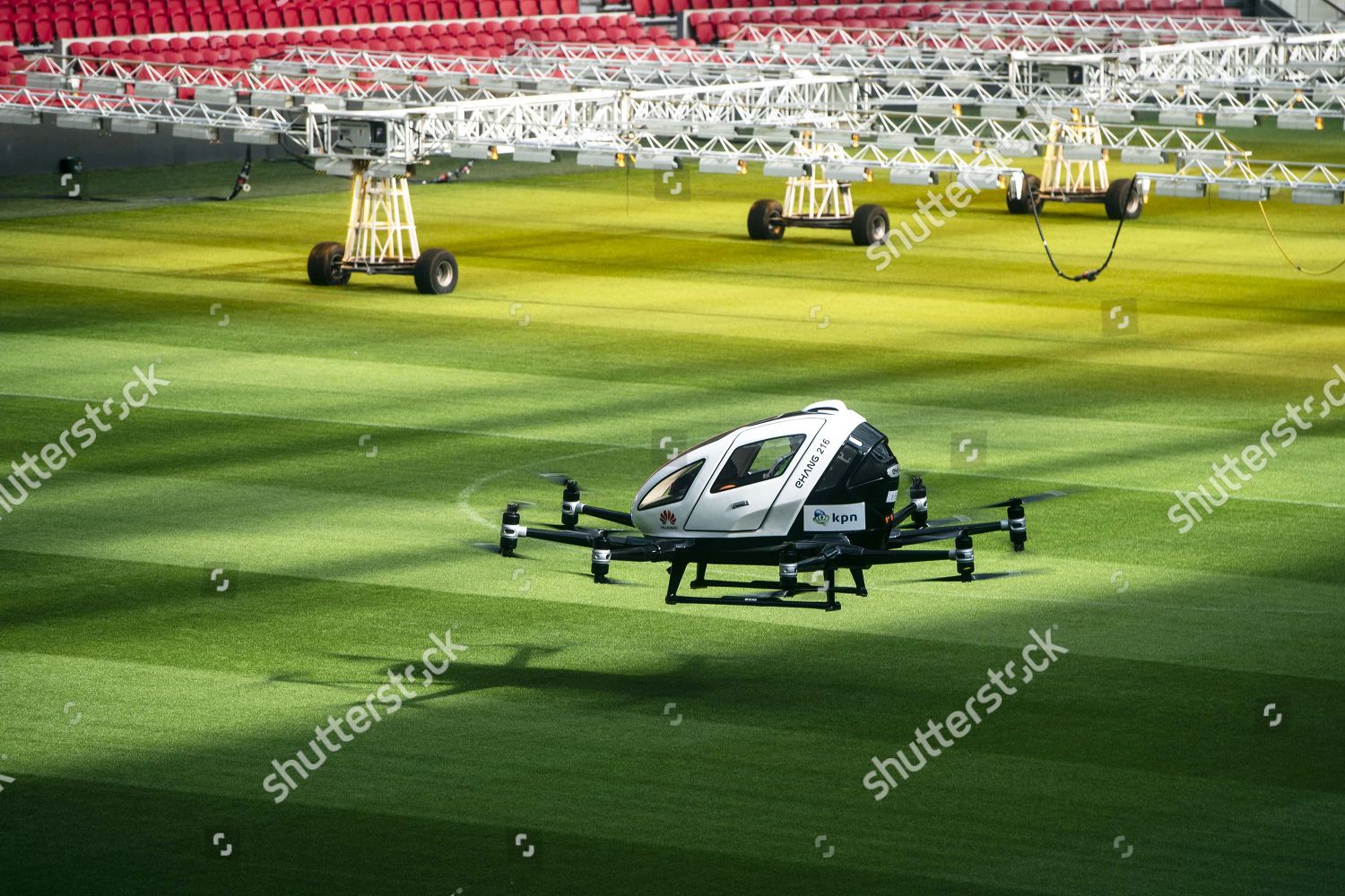 Ehang 216 Autonomous Passenger Aerial Vehicle Editorial Stock Photo ...