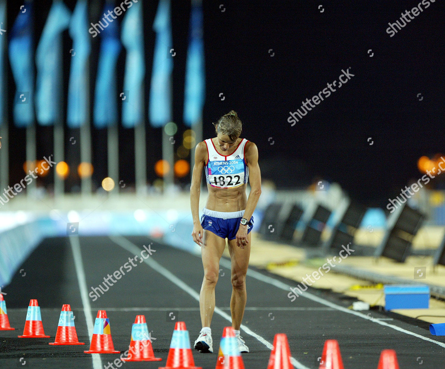 Tracey Morris Gb Runner After Finishing Editorial Stock Photo - Stock ...