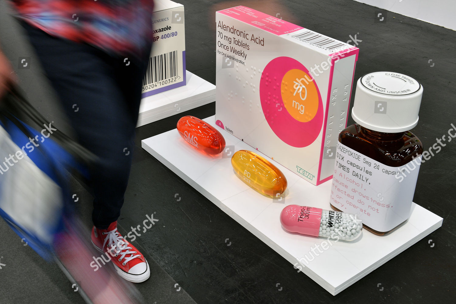 Pharmaceutical Art By British Artist Damien Editorial Stock Photo ...
