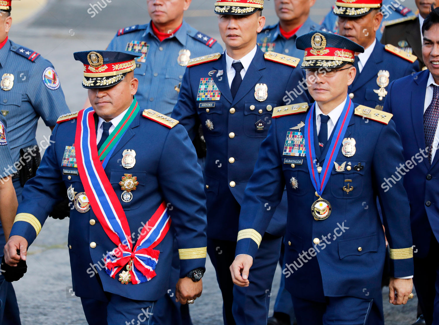 Outgoing Philippine National Police Pnp Chief Editorial Stock Photo ...