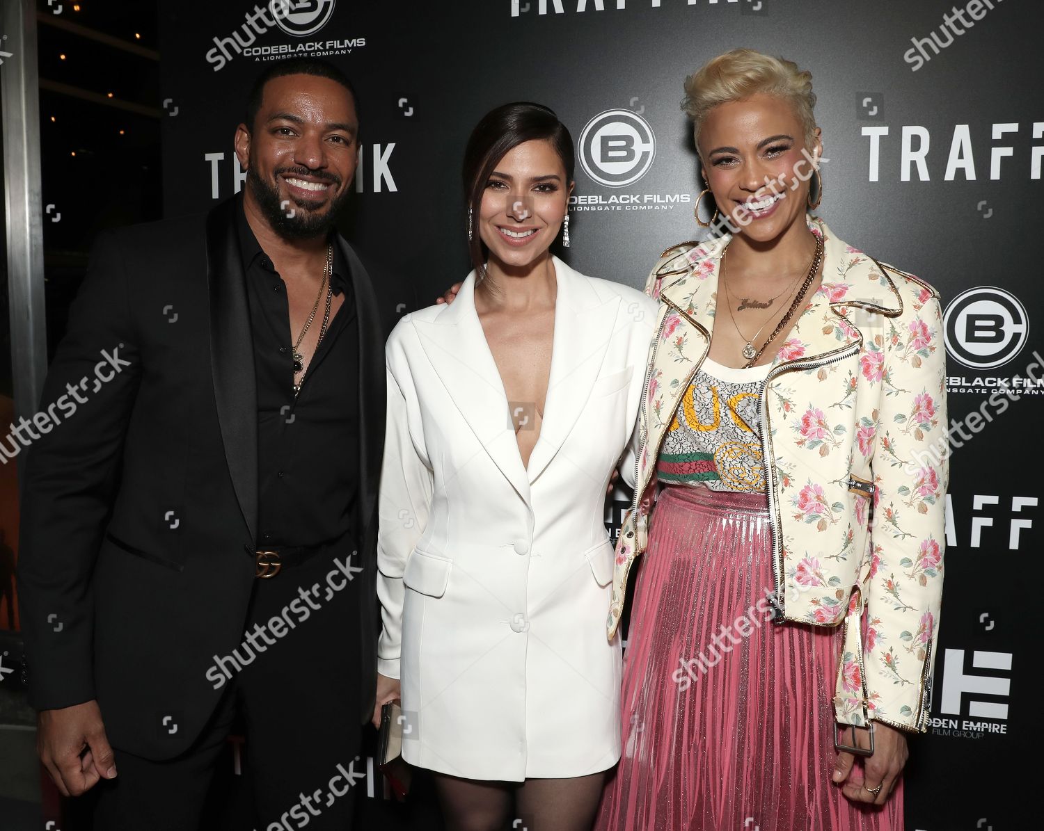 Laz Alonso Roselyn Sanchez Paula Patton Editorial Stock Photo - Stock ...