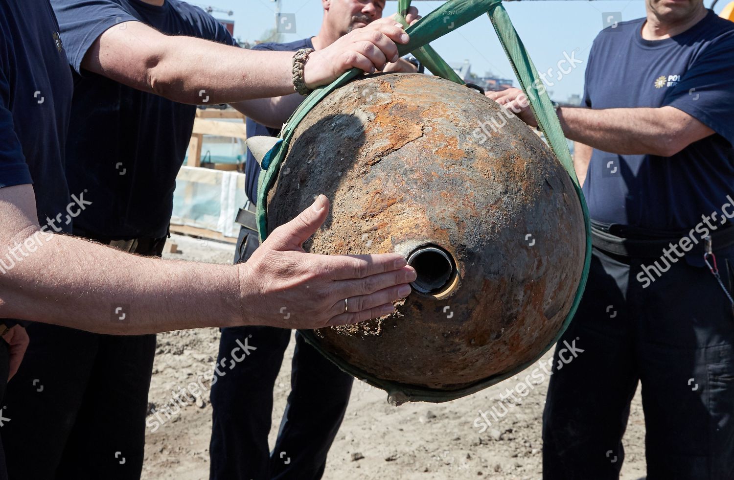 Authorised Blasters Present Bomb Site On Editorial Stock Photo - Stock ...