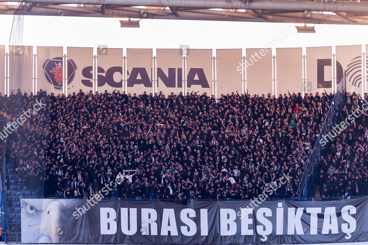 Besiktas Supporters Editorial Stock Photo - Stock Image | Shutterstock