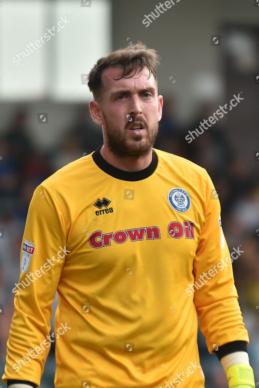 Rochdale Goalkeeper Josh Lillis 1 During Editorial Stock Photo - Stock ...