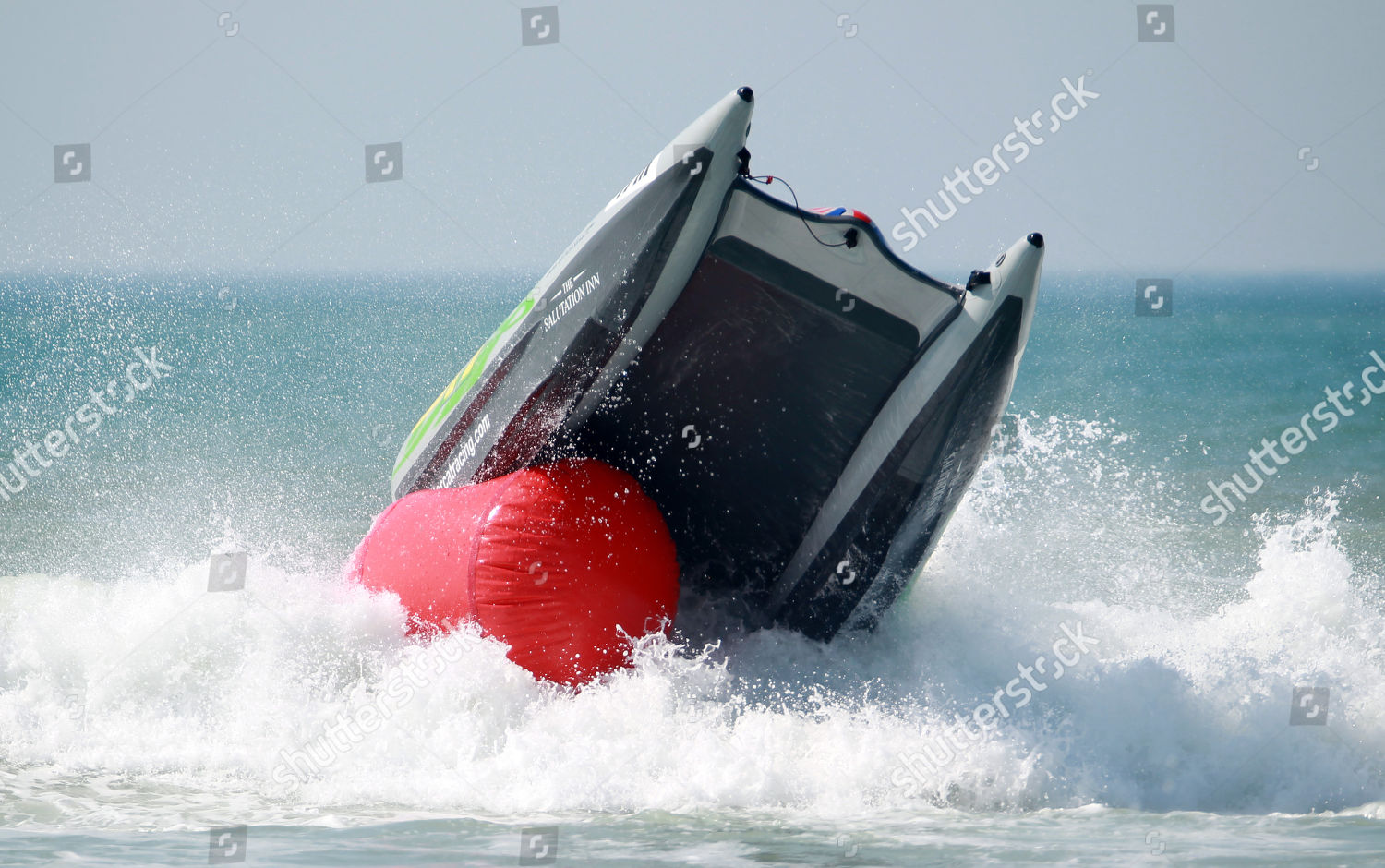 Boat 17 Hits Bouy Flips Over Editorial Stock Photo - Stock Image ...