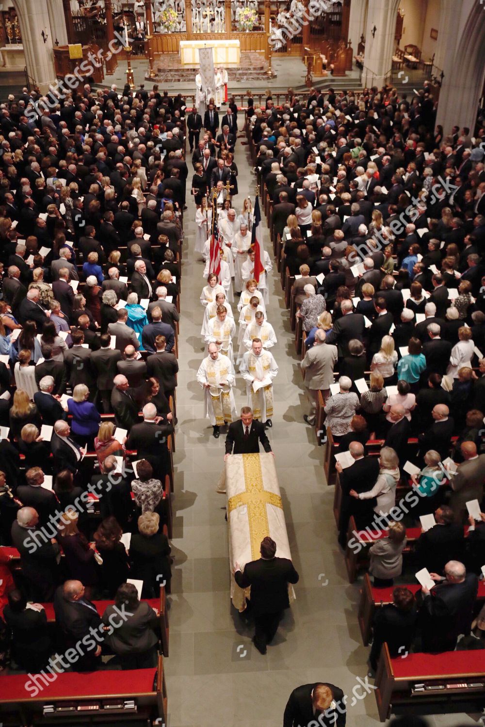 Recessional During Funeral Former First Lady Editorial Stock Photo ...