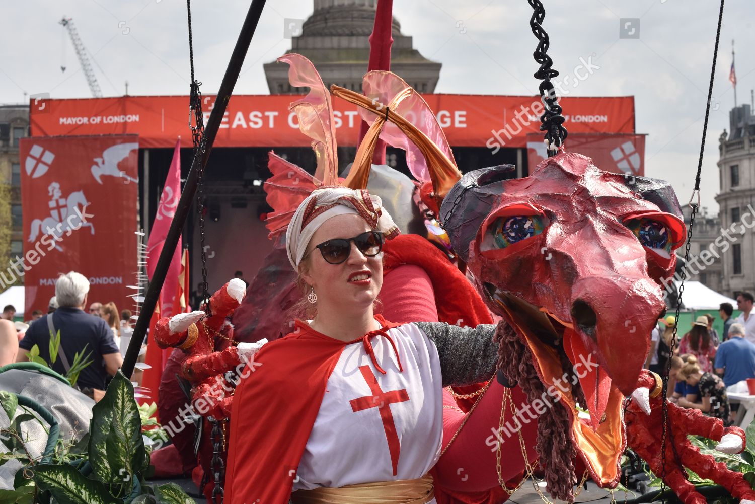 Feast St George Celebration St Georges Editorial Stock Photo - Stock ...