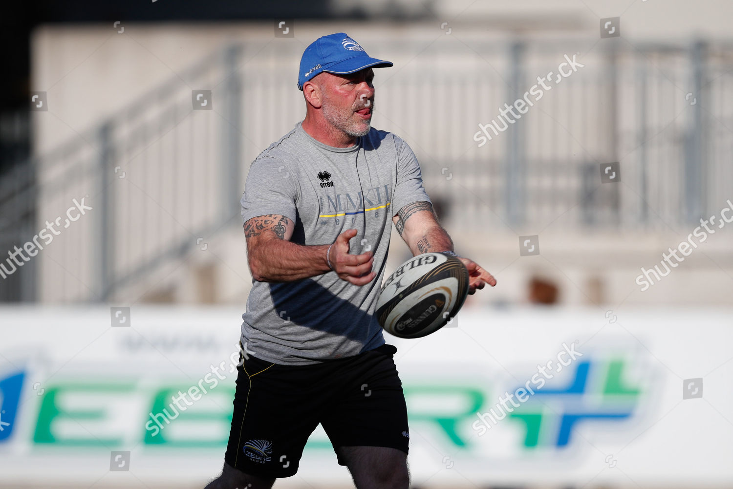 Alessandro Troncon Backs Coach Zebre During Editorial Stock Photo ...