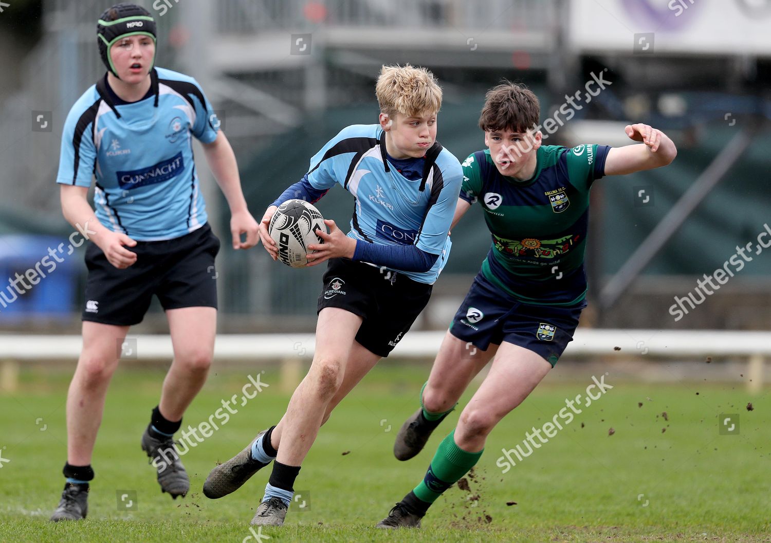 Ballina Vs Galwegians Galwegians Hugh Gavin Editorial Stock Photo ...