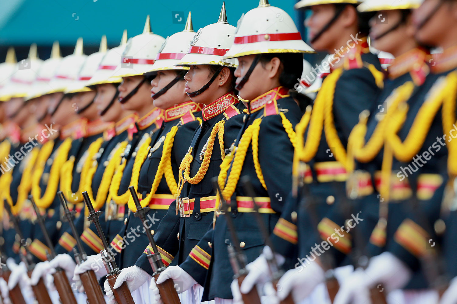 Honor Guards Philippine National Police Pnp Editorial Stock Photo ...