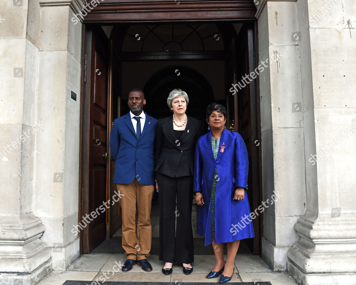 Doreen Lawrence Right Her Son Stuart Editorial Stock Photo - Stock ...