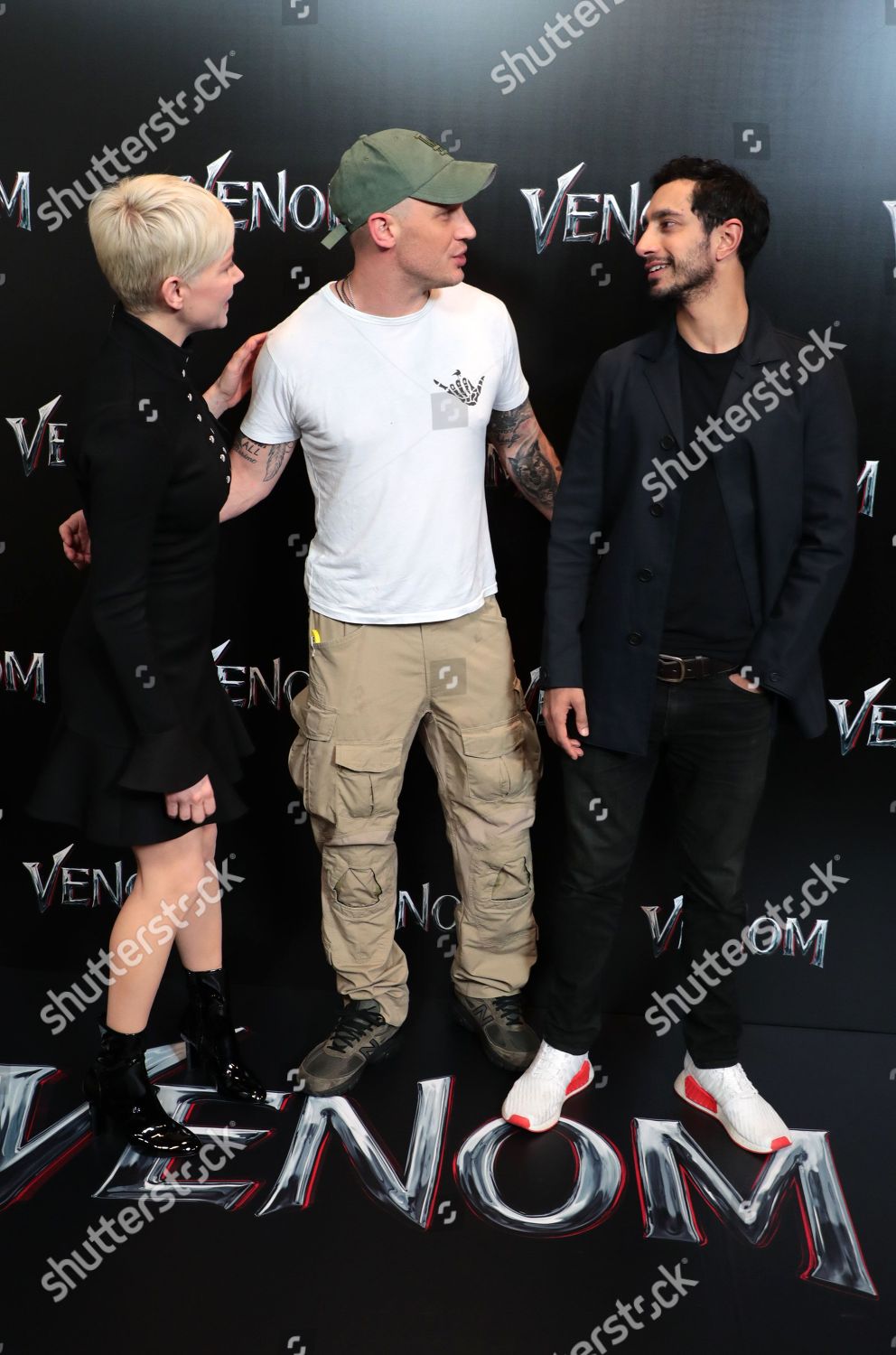 Michelle Williams Tom Hardy Riz Ahmed Editorial Stock Photo - Stock Image | Shutterstock