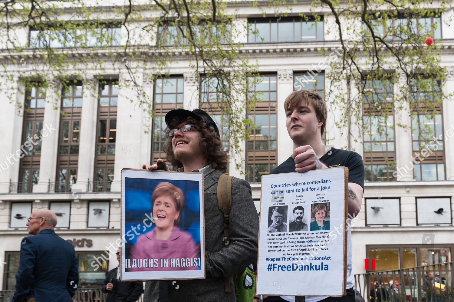 Hundreds Supporters Mark Meechan Aka Count Editorial Stock Photo ...