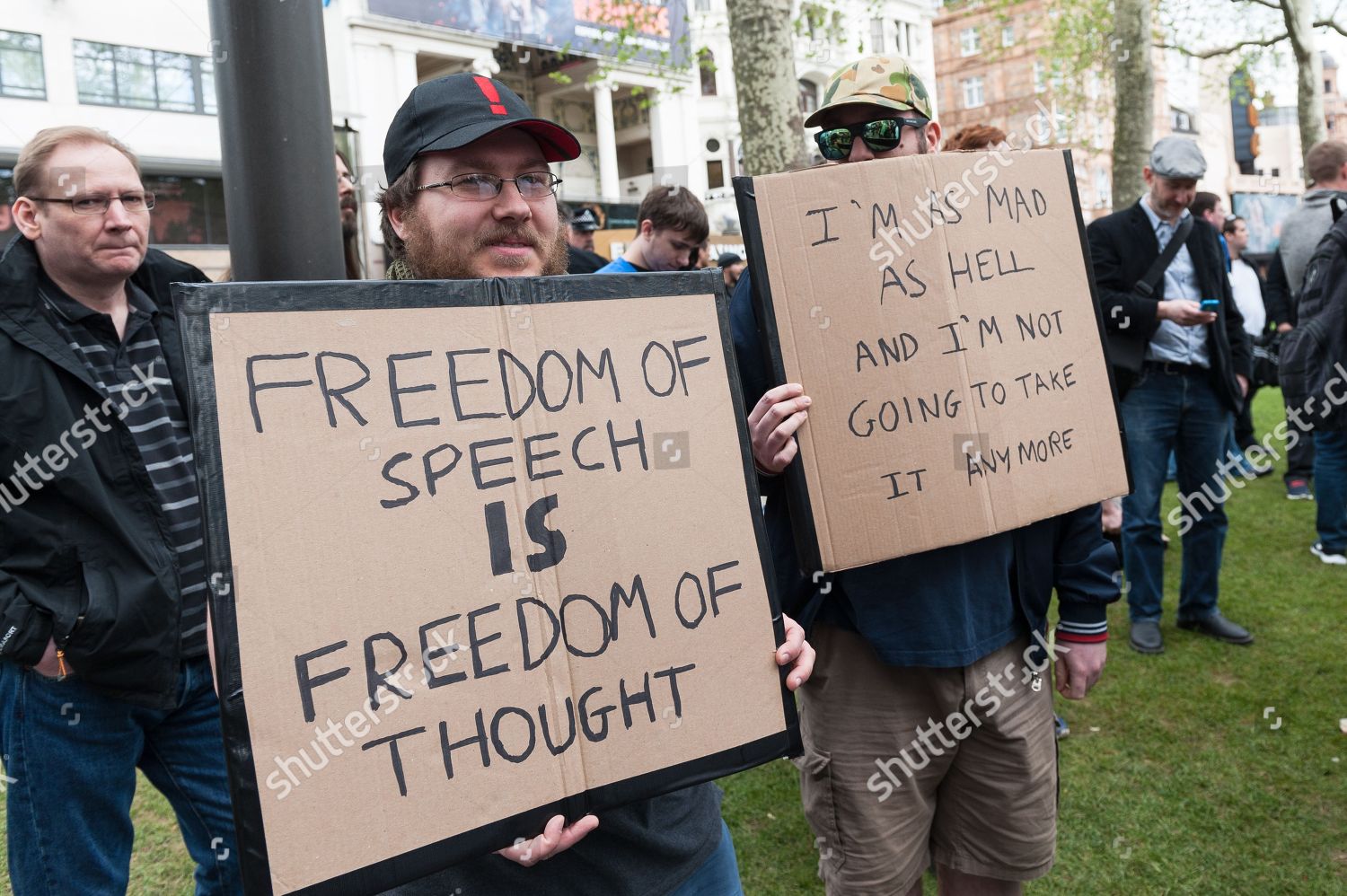 Hundreds Supporters Mark Meechan Aka Count Editorial Stock Photo ...