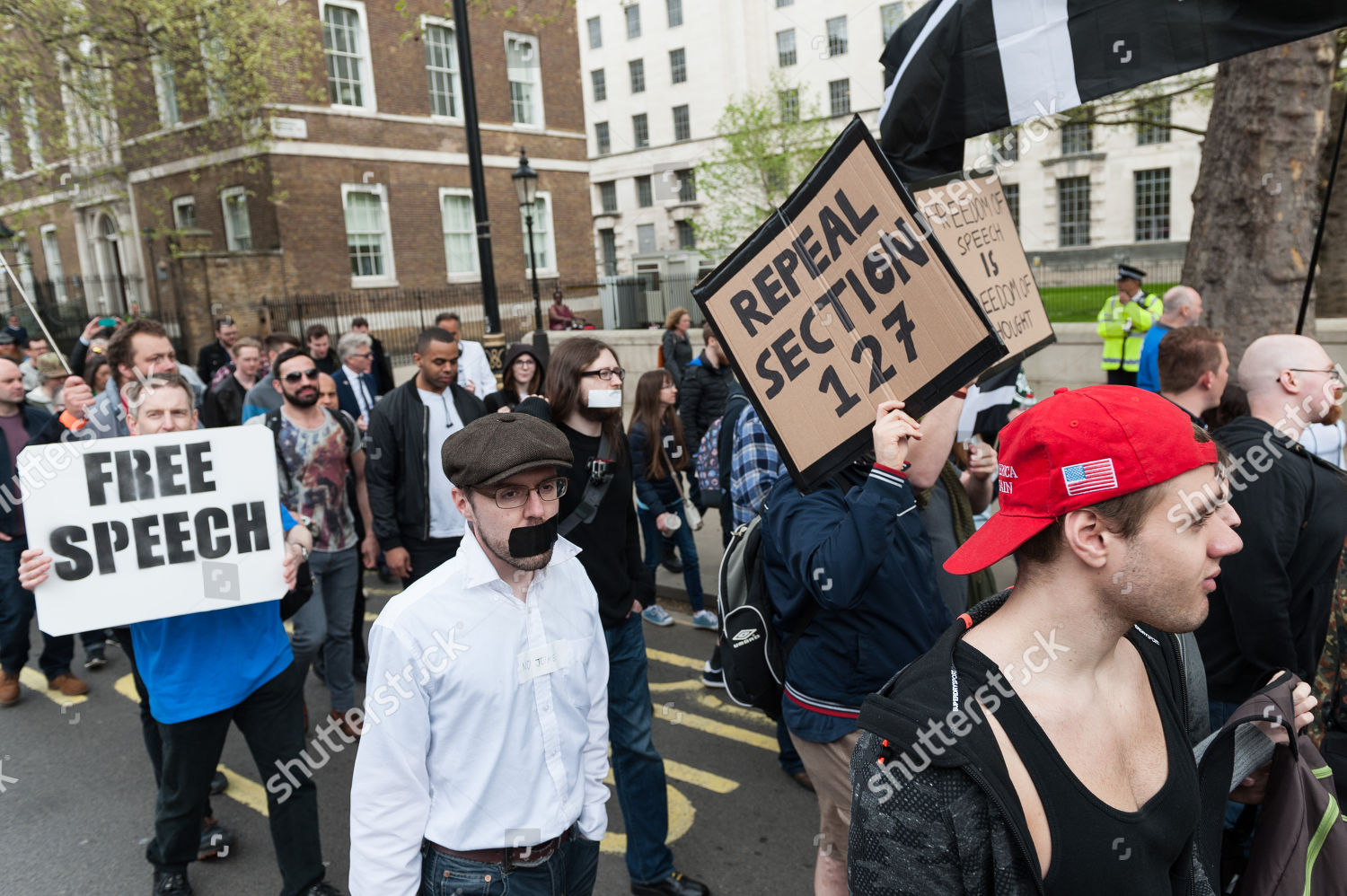 Hundreds Supporters Mark Meechan Aka Count Editorial Stock Photo ...