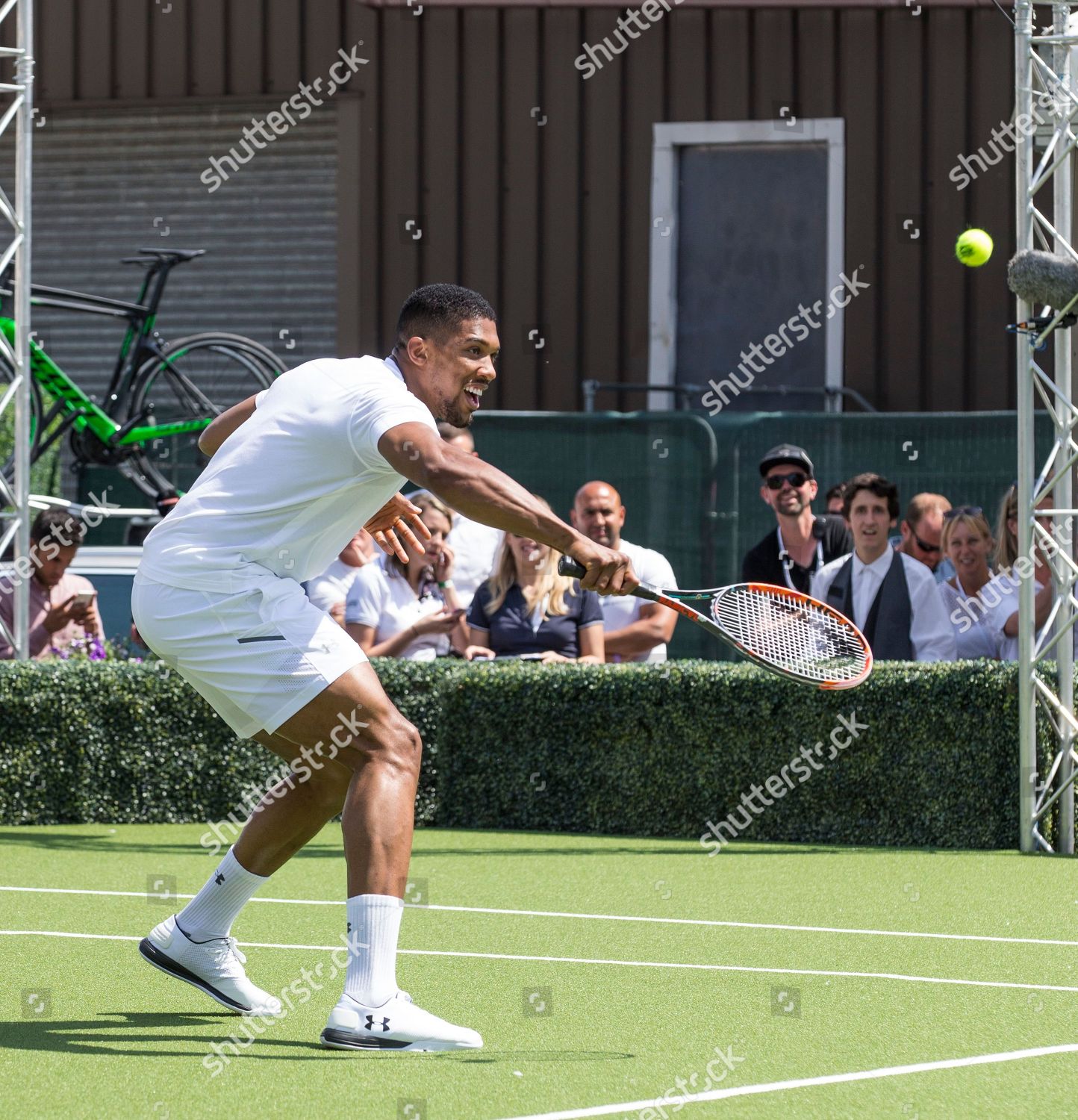 Anthony Joshua Playing Tennis Editorial Stock Photo - Stock Image ...
