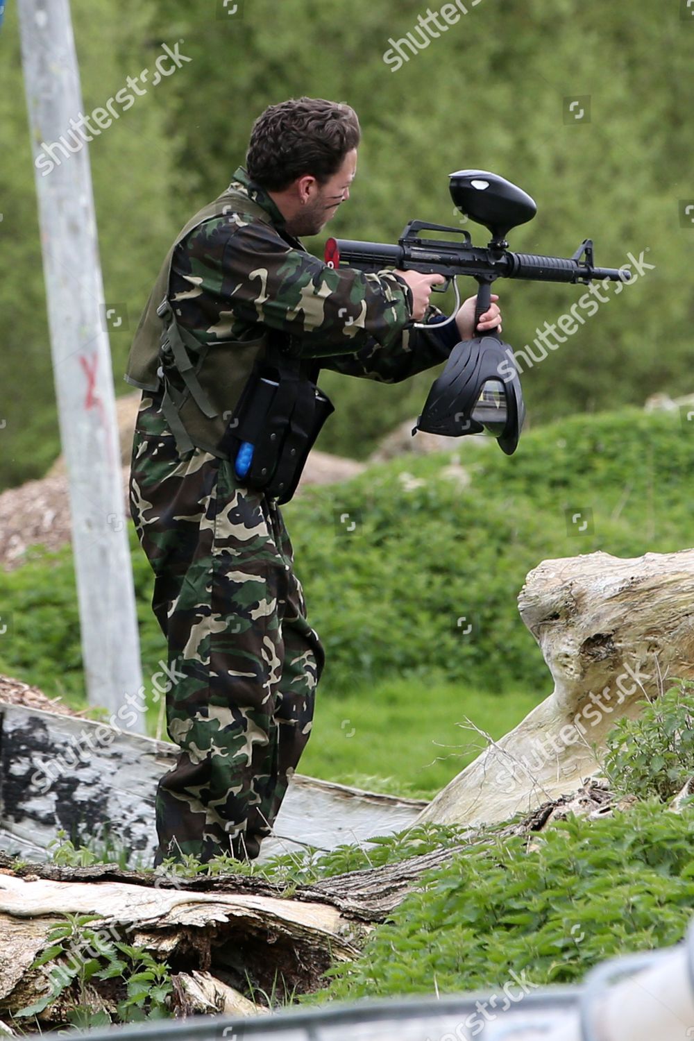 James Bennewith Mayhem Paintball Editorial Stock Photo - Stock Image ...