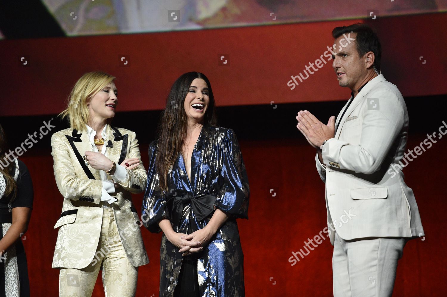 Cate Blanchett Sandra Bullock Will Arnett Editorial Stock Photo - Stock ...