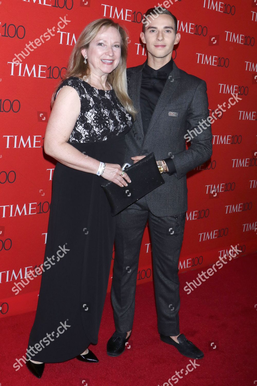 Adam Rippon His Mother Kelly Editorial Stock Photo - Stock Image ...