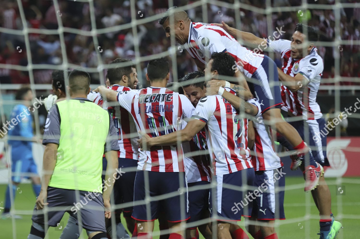 Players Chivas De Guadalajara Mexican Soccer Editorial Stock Photo ...