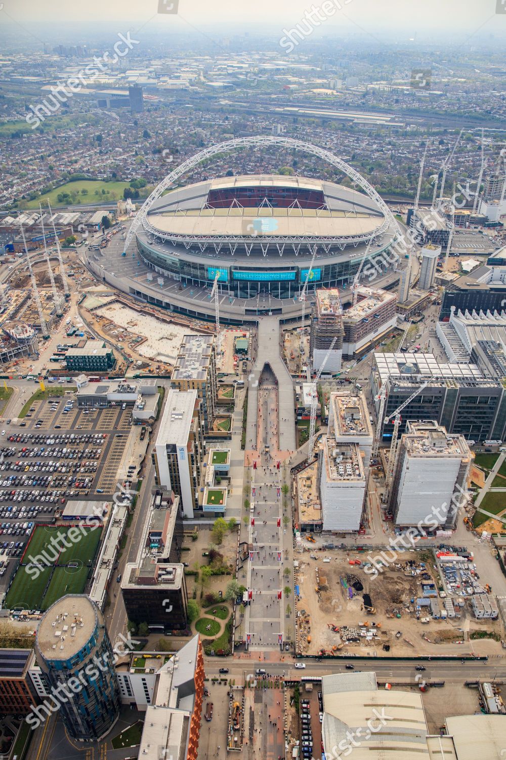 AERIAL VIEW WEMBLEY STADIUM Editorial Stock Photo - Stock Image ...