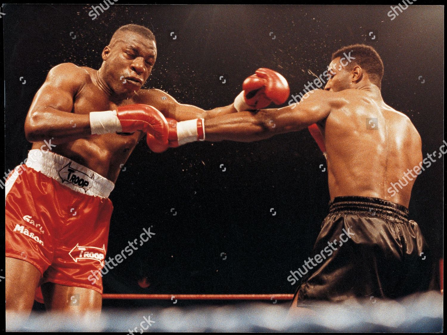 Boxing Lennox Lewis V Gary Mason Editorial Stock Photo - Stock Image ...