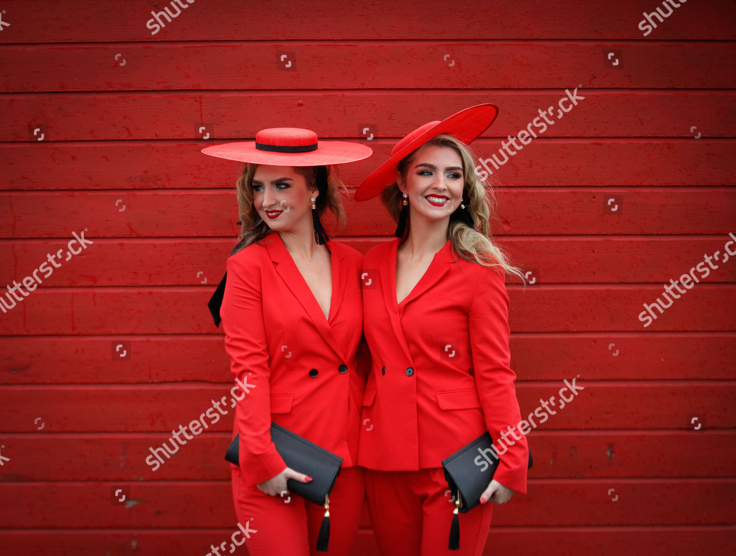 Twins Dawn Davinia Knight Portarlington Co Editorial Stock Photo ...