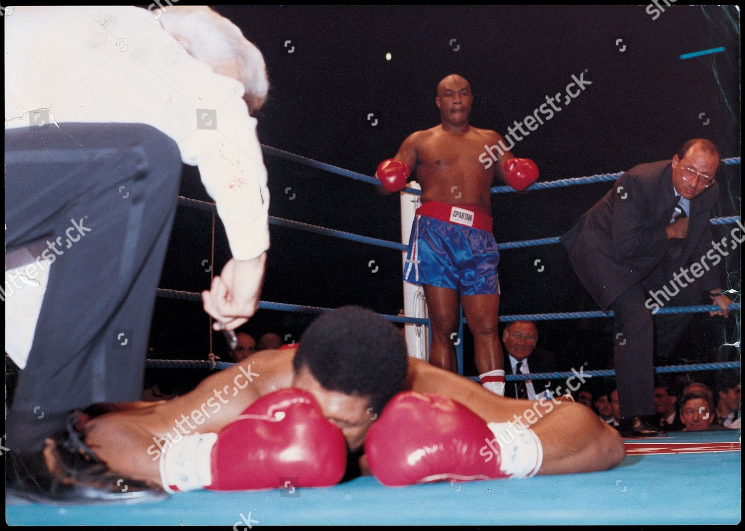 Heavyweight Boxing George Foreman V Terry Editorial Stock Photo - Stock ...