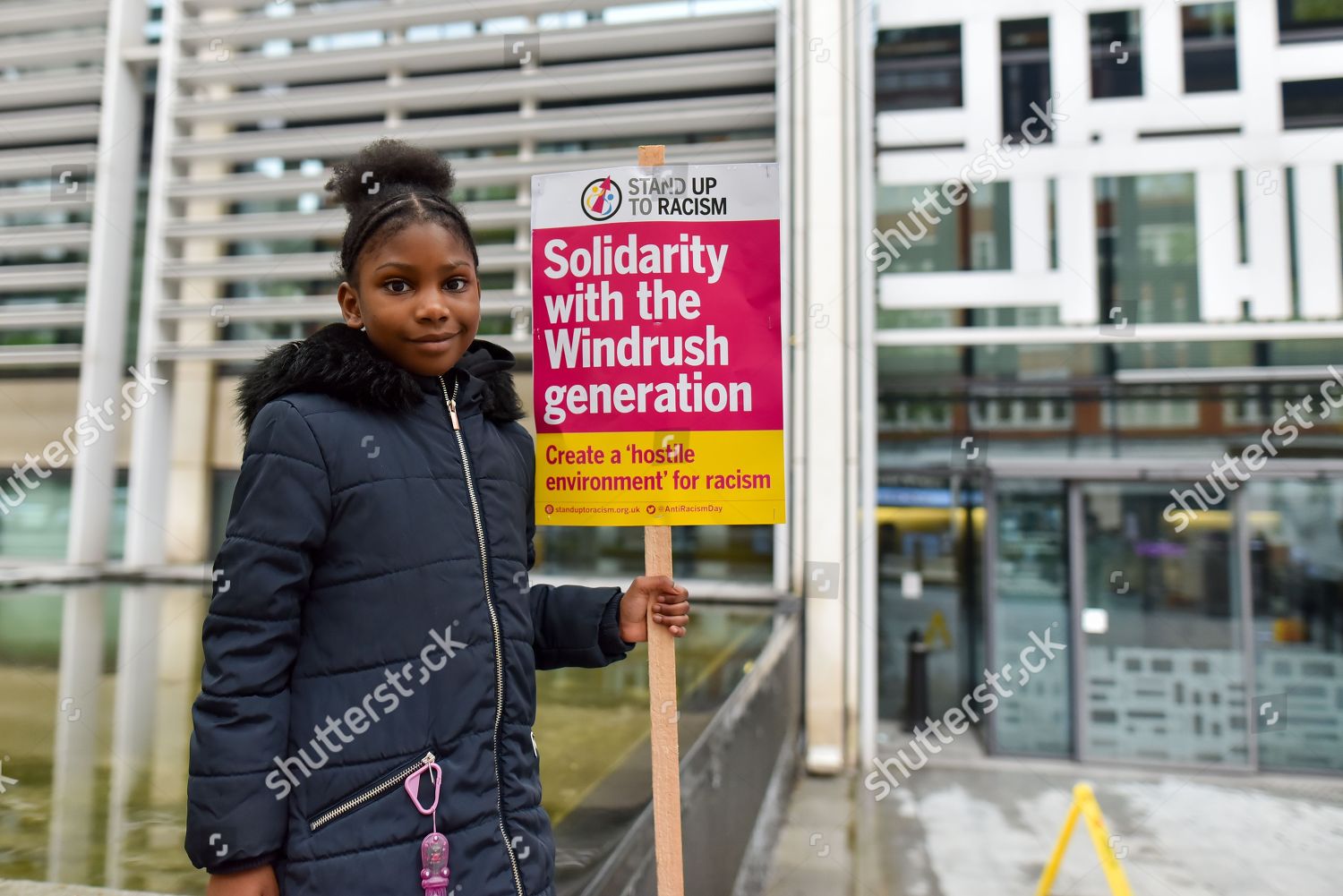 Windrush Generation Protest March Parliament Square Editorial Stock ...