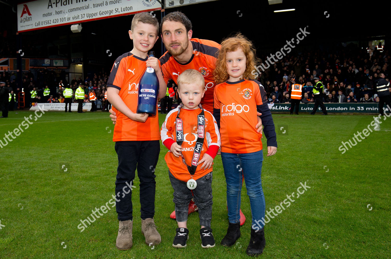 Goal Scorer Danny Hylton Luton Town Editorial Stock Photo - Stock Image ...