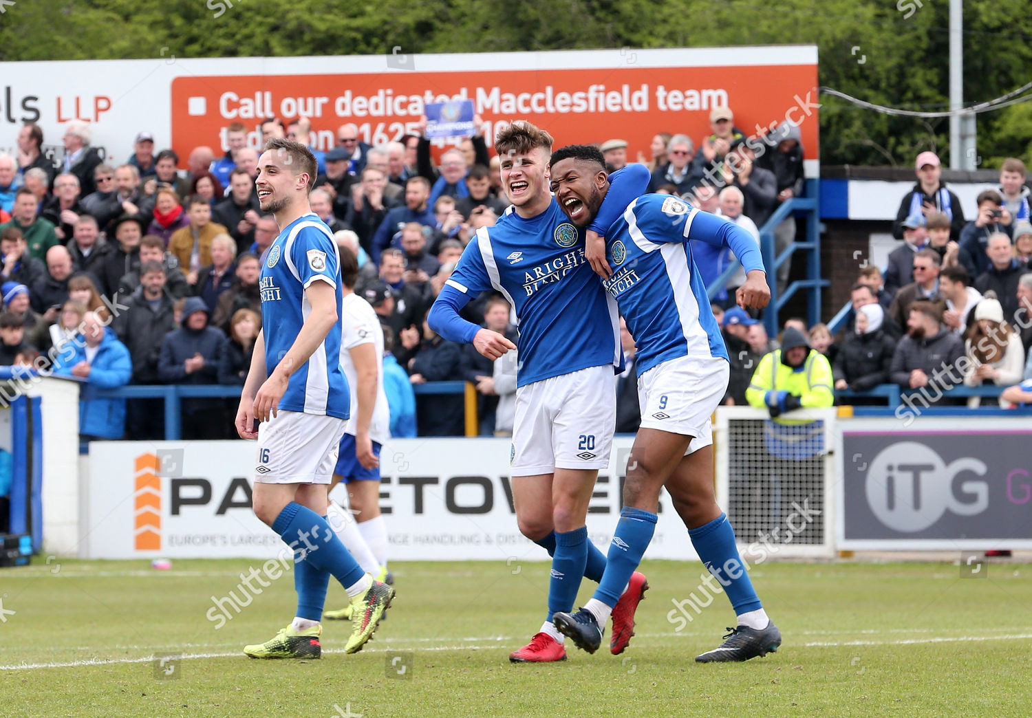 Scott Wilson Macclesfield Town Celebrates Scoring Editorial Stock Photo ...