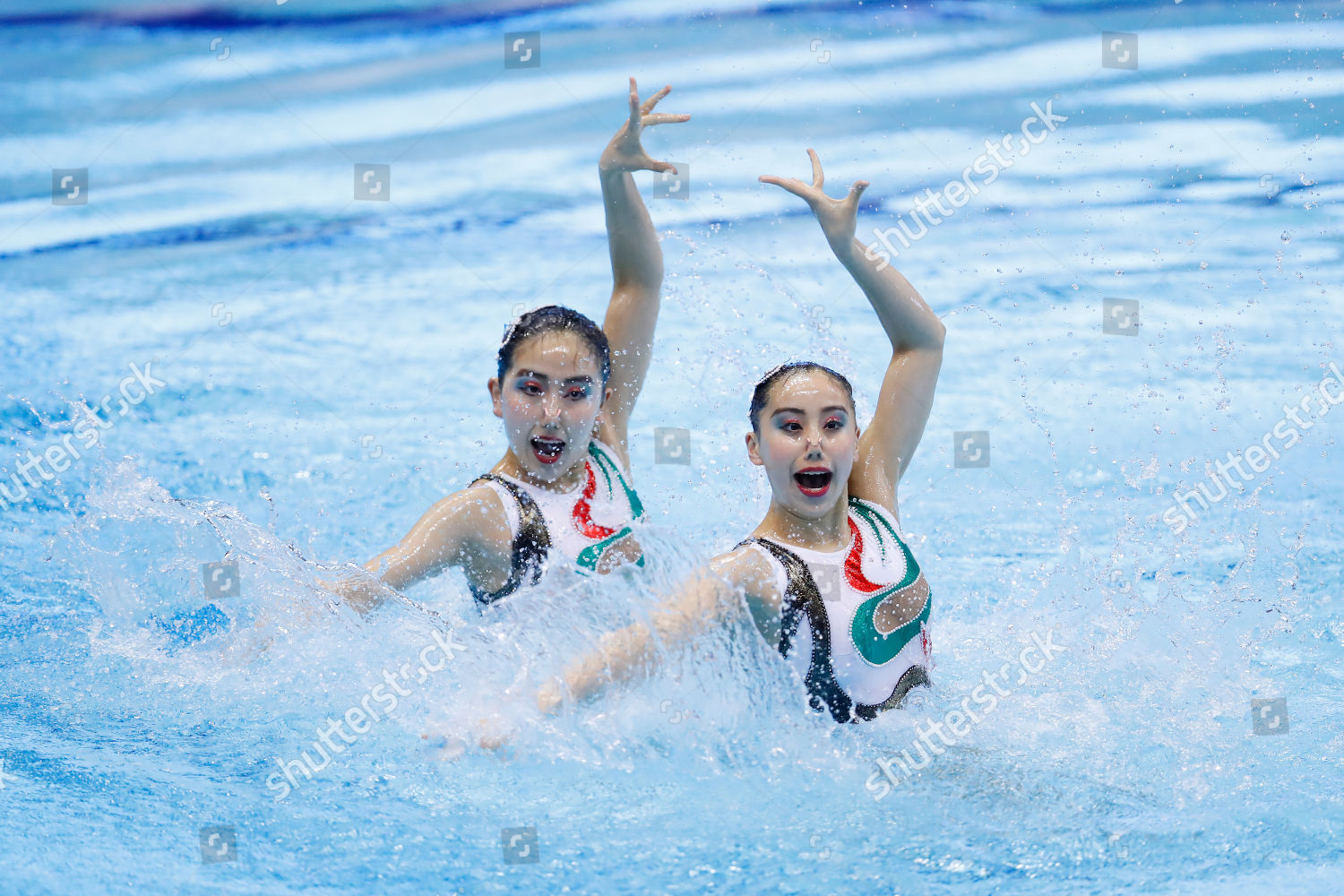 Asaka Hosokawa Rena Ueda Duet Technical Editorial Stock Photo - Stock ...