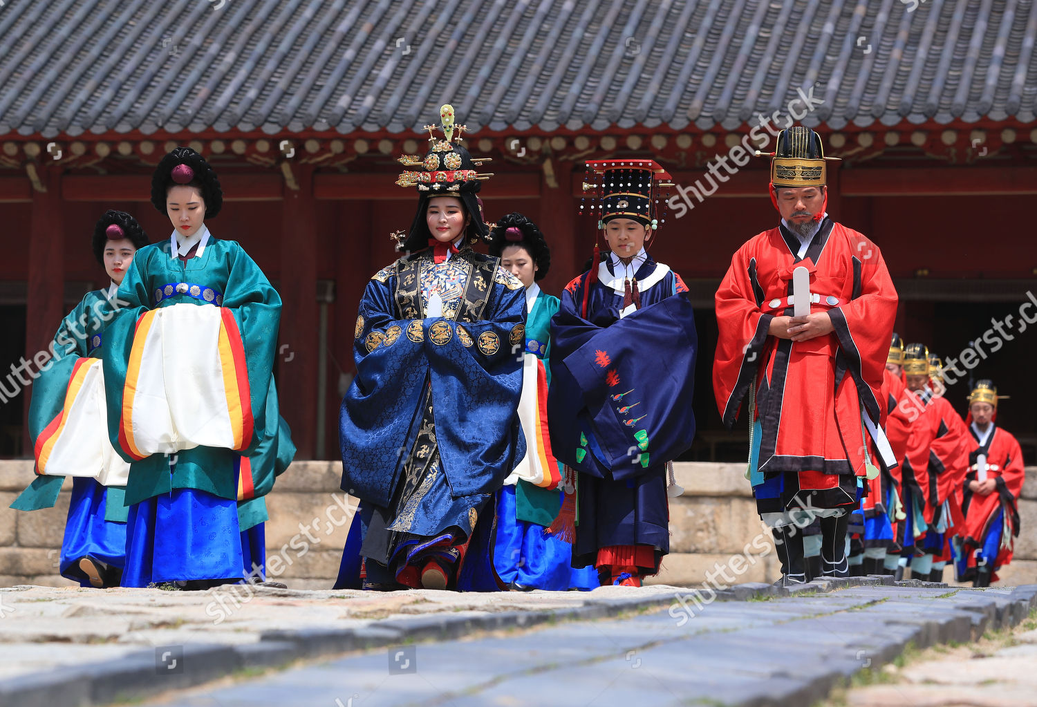Boy Dressed Crown Prince Joseon Dynasty Editorial Stock Photo - Stock ...