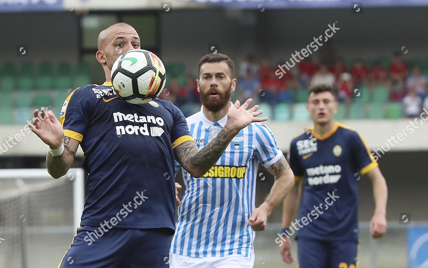 Veronas Simone Calvano L Action During Editorial Stock Photo - Stock ...