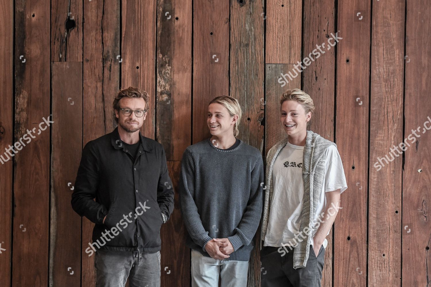 Simon Baker Ben Spence Samson Coulter Editorial Stock Photo - Stock ...