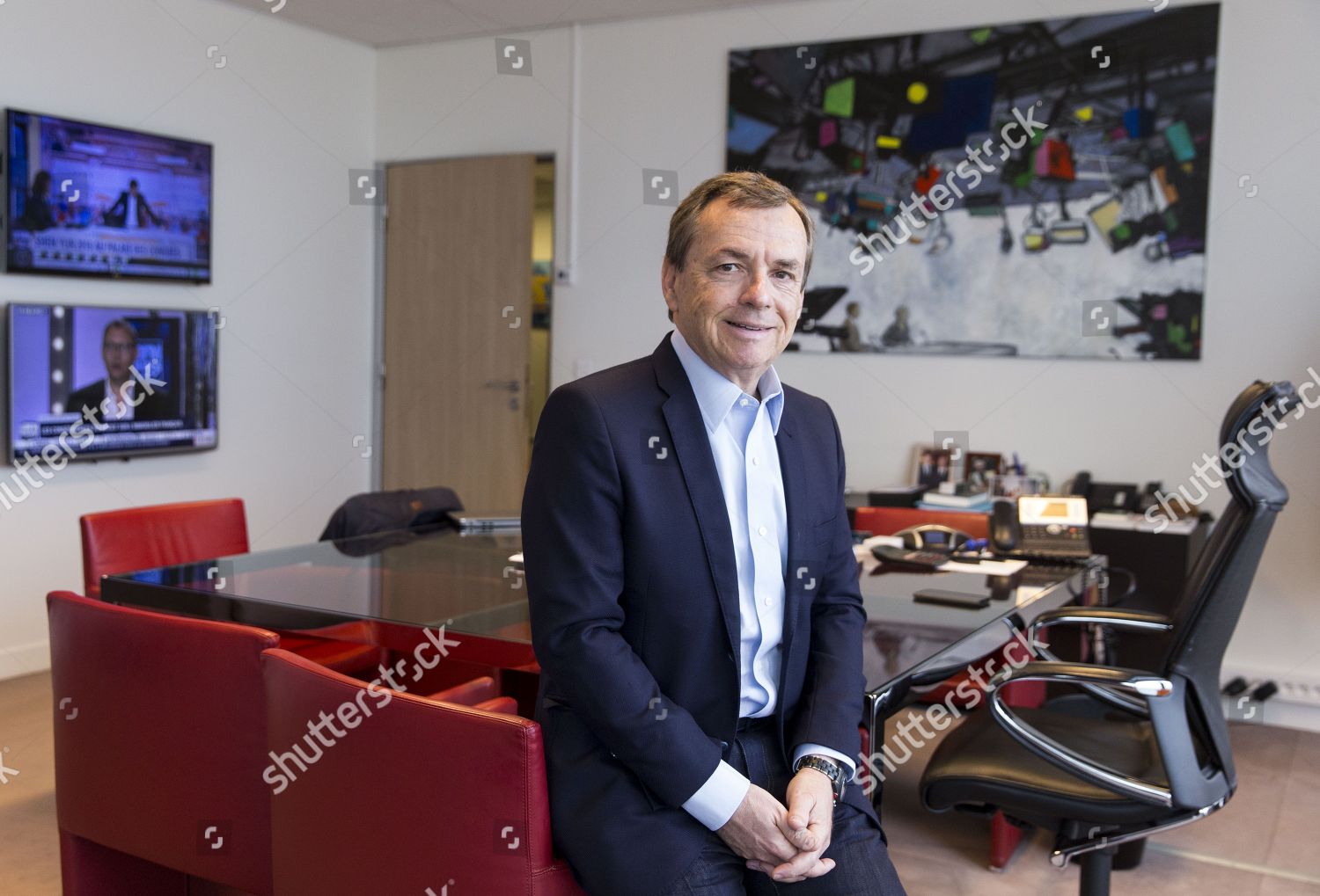 Alain Weill Chairman Chief Executive Officer Editorial Stock Photo ...