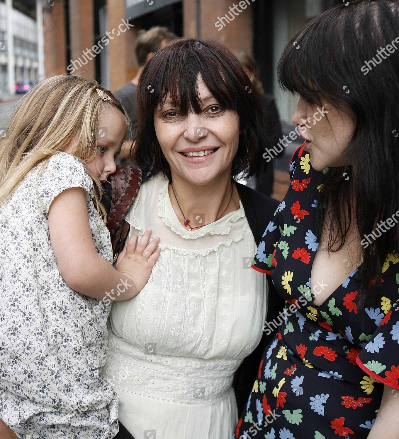 Pearl Lowe Child Minnie Weisz Editorial Stock Photo - Stock Image ...