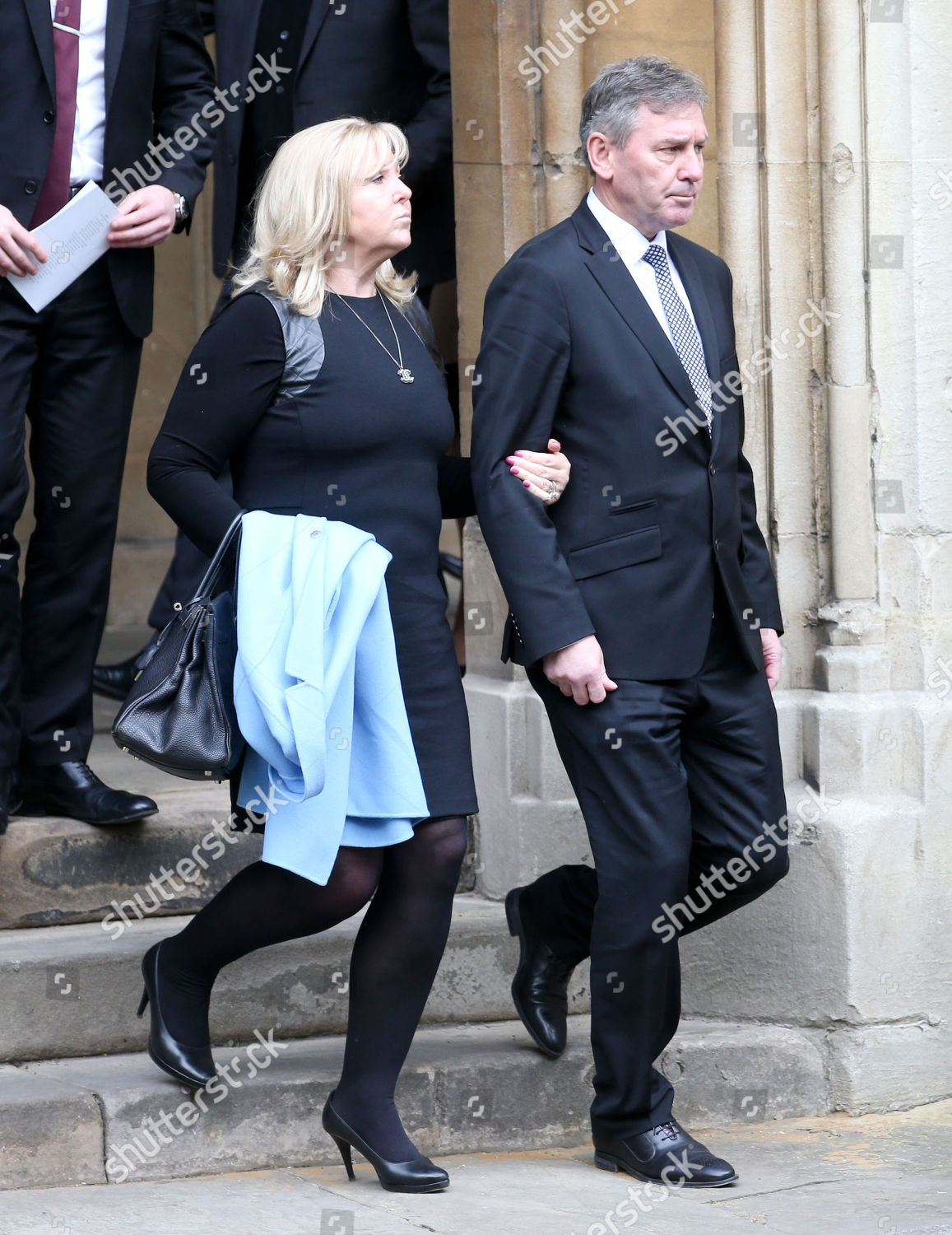 Bryan Robson His Wife Denise Leave Editorial Stock Photo - Stock Image ...